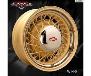 Wheelsmith Hotrod Wire Steel Wheel - Affordable Street Rods