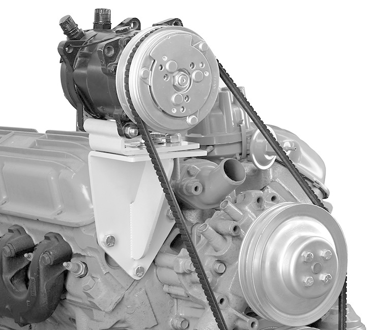 Compressor Bracket - Small Block Ford - Passenger Side - 105R ...