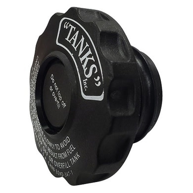 "Tank's" Type Push Thru Gas Cap - PTC - Affordable Street Rods
