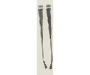 Wiper Arm - 1 Bent Right Stainless Steel - SSBR - Affordable Street Rods