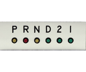 Horizontal LED Gear Position Indicator - - Affordable Street Rods