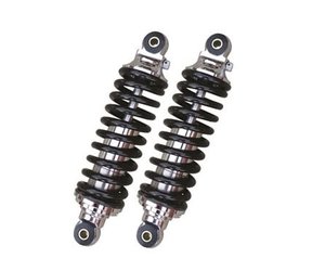 Roadster Supply Chrome Aluminum Coil-Over Shocks Adjustable ...