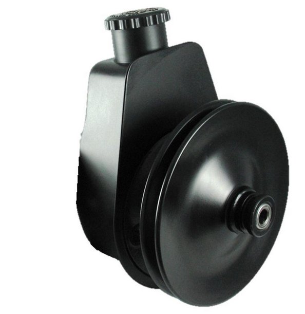 Borgeson P/S Pump; Saginaw Self Contained; Black W/ Straight Return ...