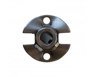 Borgeson Steering Coupler; Steering Column Rag Joint Flange; 3/4-Doubl ...