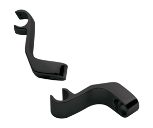 Valve Cover Mounts - 1 Wire - Black - 69781 - Affordable Street Rods