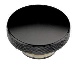 Radiator Cap - 16 lb. Black Anodized - BLK75120 - Affordable Street Rods