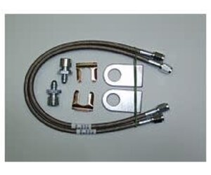 Rear Flex Brake Line Kit - Early GM, Must. II & Chrysler Disc - 7/16 ...