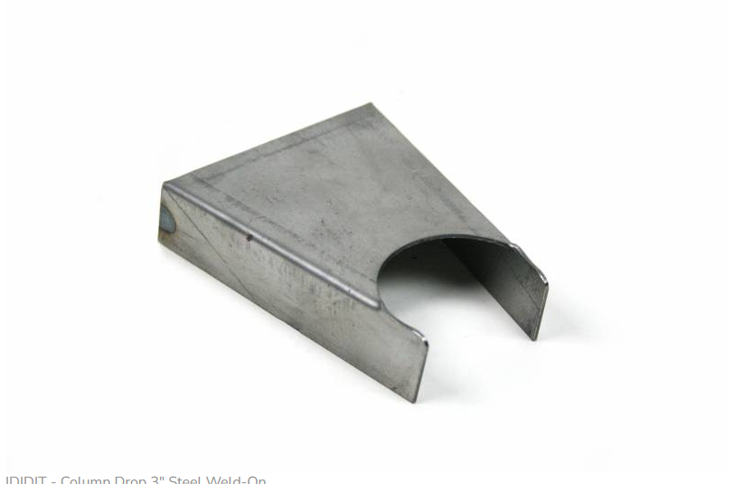 Column Drop 3'' Steel - 2303490010 - Affordable Street Rods