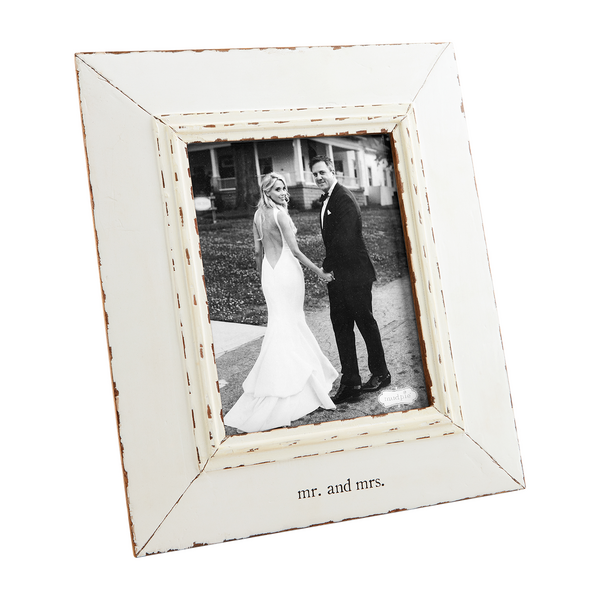 Mr. & Mrs. Distressed Frame - Gracious Me!