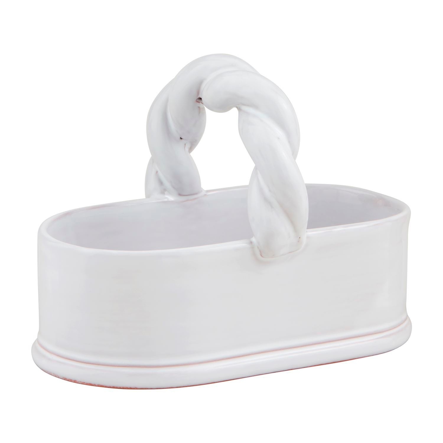 Ceramic Twisted Handle Tidbit Server - Gracious Me!