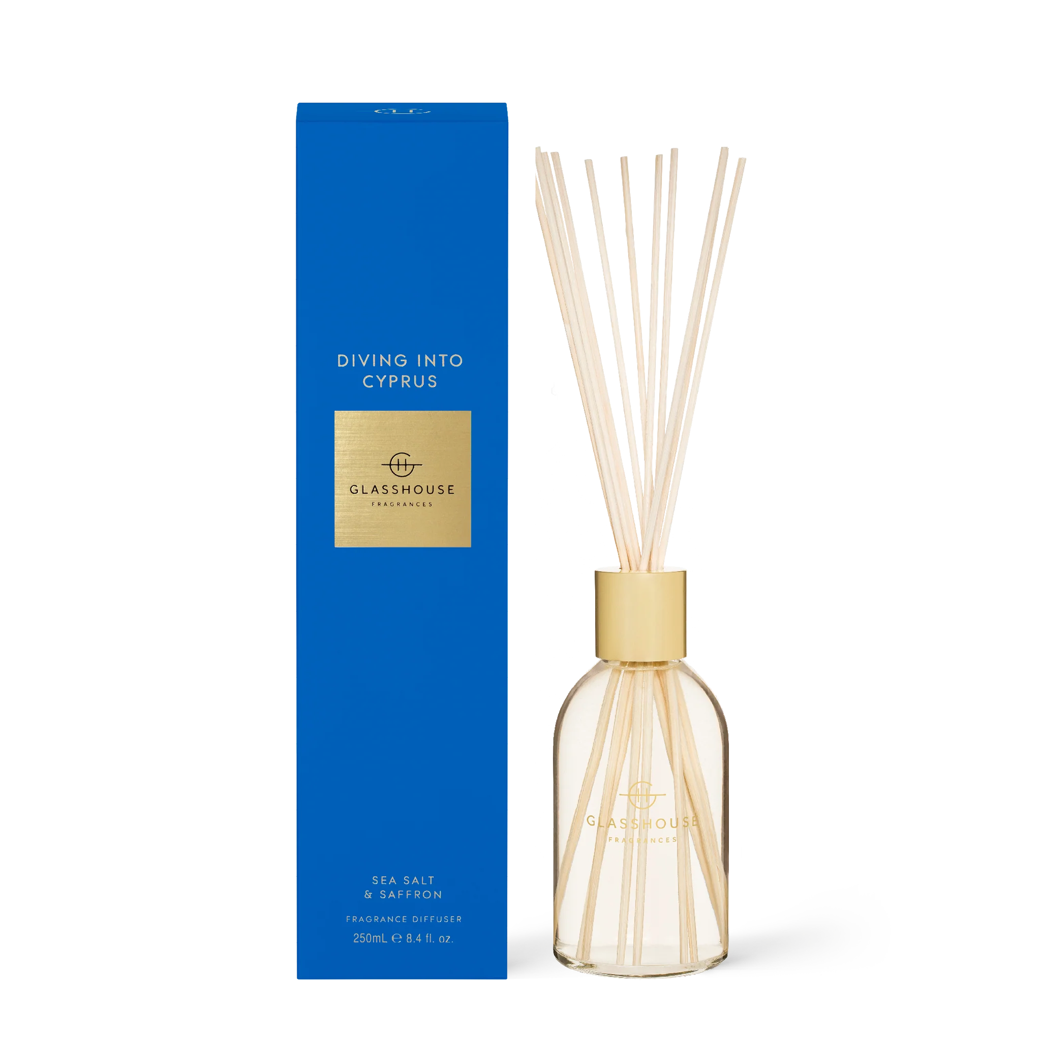 Glasshouse Diving Into Cyprus Fragrance Diffuser - Gracious Me!