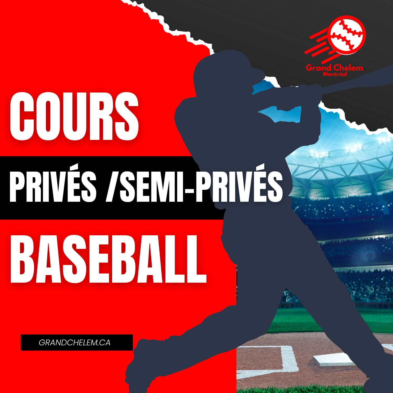 Baseball Private Lessons in Montréal - Grand Chelem baseball- sofball ...