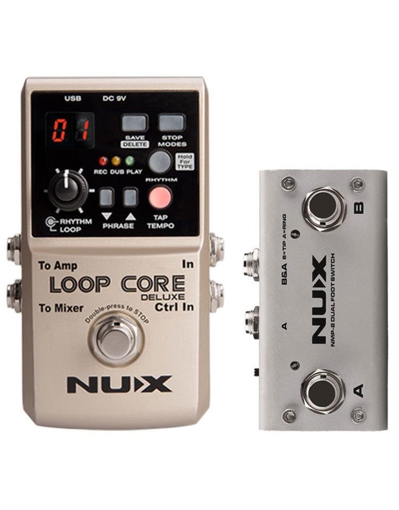 NUX NUX Nux Loop Core Bundle with Dual Switch - Mona Vale Music