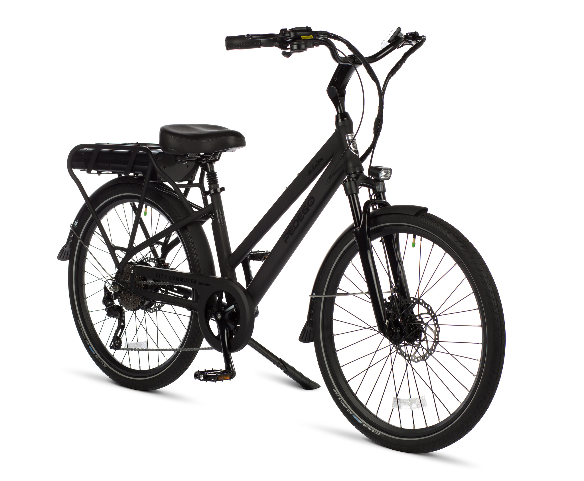 Pedego City Commuter Step-Thru 26" BLACK Edition - Dynamic Wheels in ...
