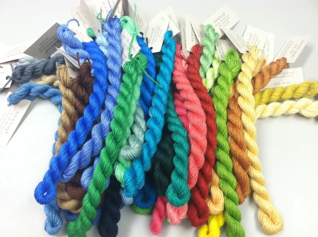 Silk & Ivory 01-99 - Twisted Stitches Needlepoint, LLC