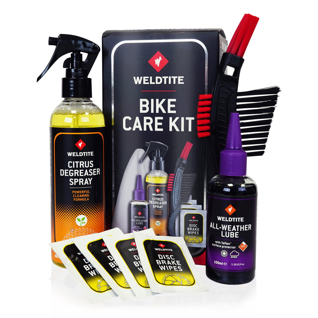 Weldtite Kit de Cuidado para Bicicleta 8pz - WeRbikes Tienda de Bicicletas