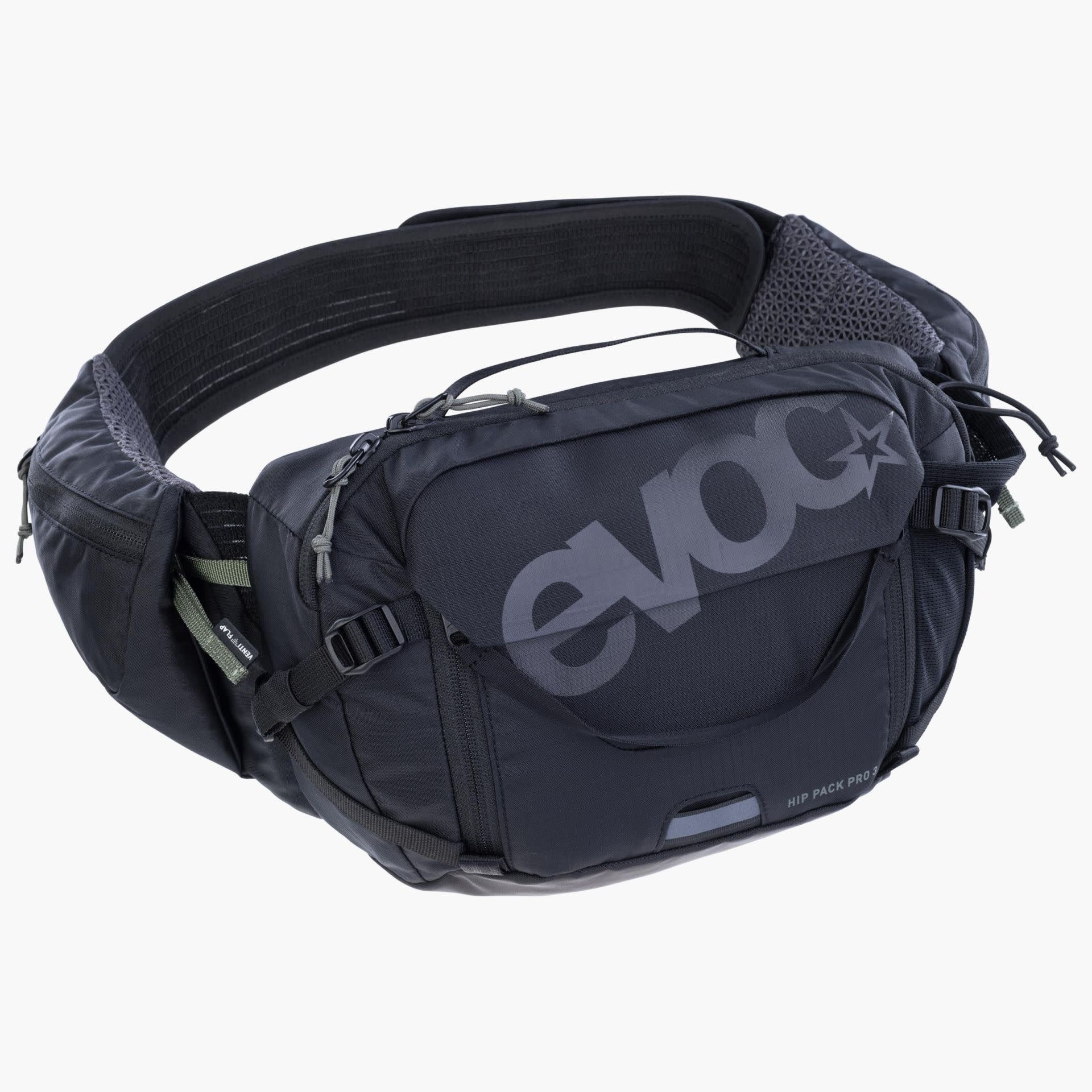 EVOC Mochila Hip Pack Pro 3 Black - WeRbikes Tienda de Bicicletas