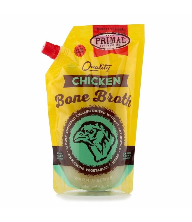 PRIMAL Bone Broth Chicken 20oz - The Fish & Bone