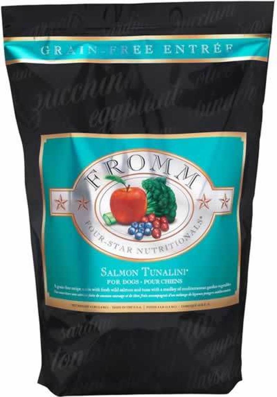 Fromm FROMM 4 STAR Grain-Free Salmon Tunalini Dry Dog Food - The Fish ...