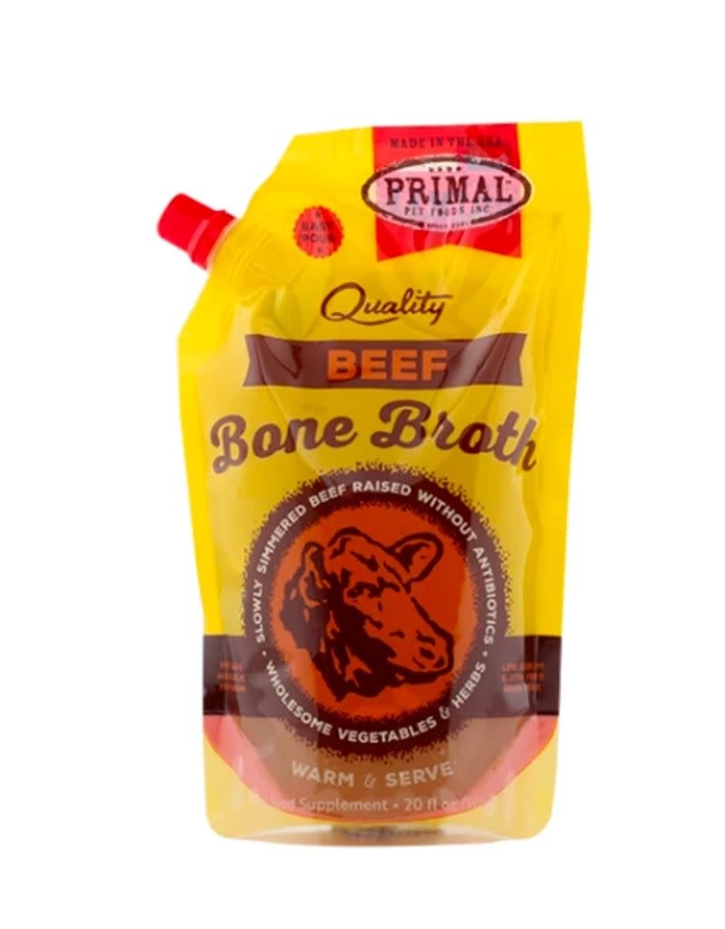 PRIMAL Bone Broth Beef 20oz - The Fish & Bone