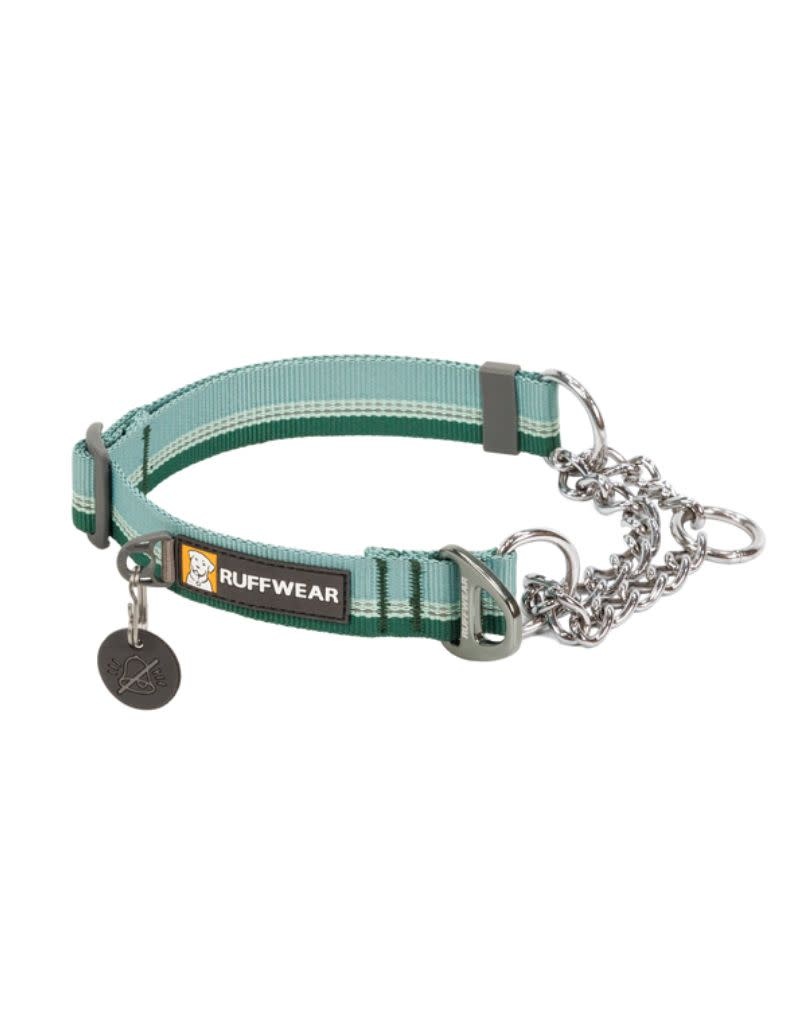 RUFFWEAR Chain Reaction Collar River Rock Green - The Fish & Bone
