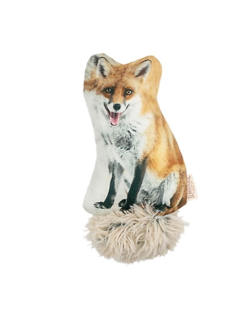 TERRITORY 2 in1 Dog Toy Fox - The Fish & Bone