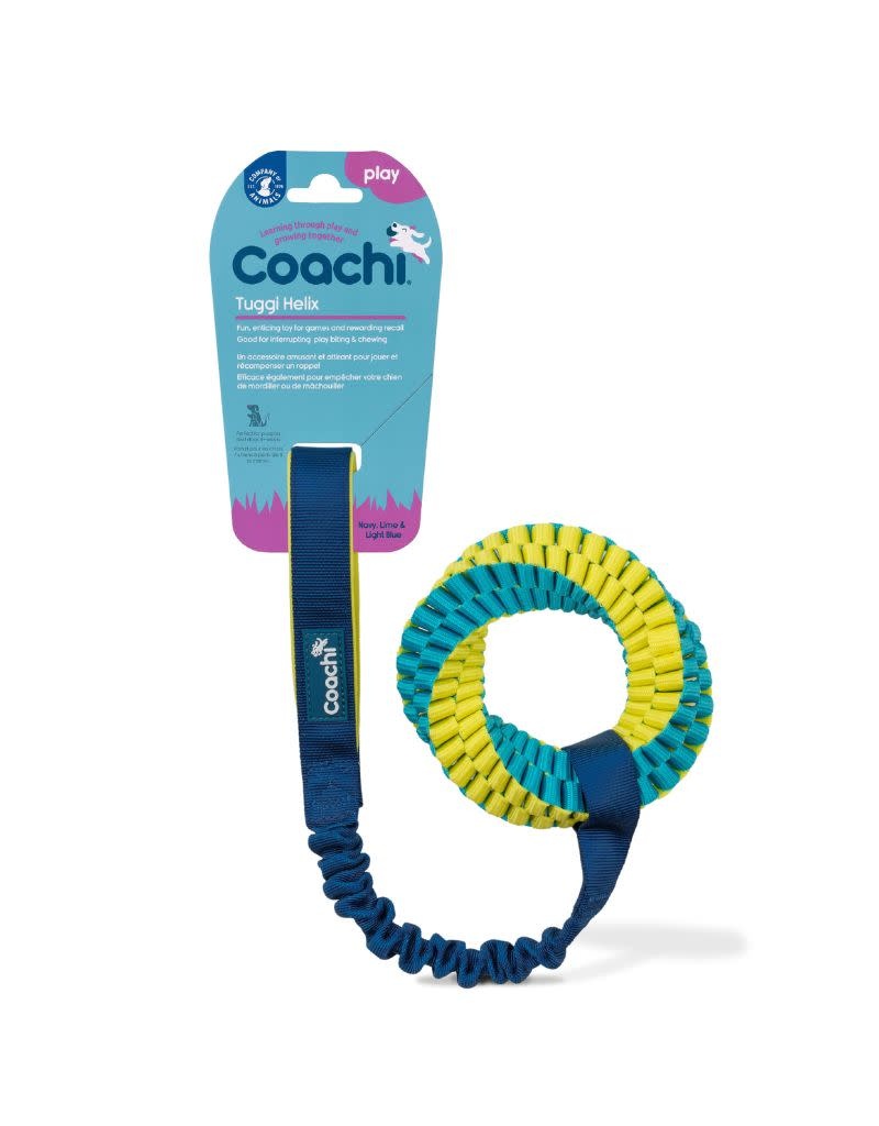 COACHI Tuggi Helix Dog Toy - The Fish & Bone