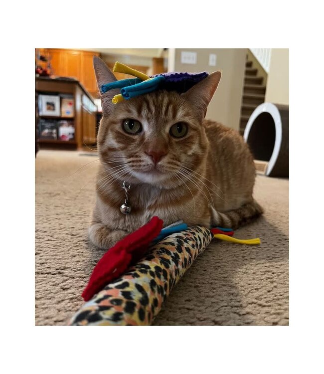 PROXIMA DESIGNS Jumbo Kicker Cat Toy - The Fish & Bone