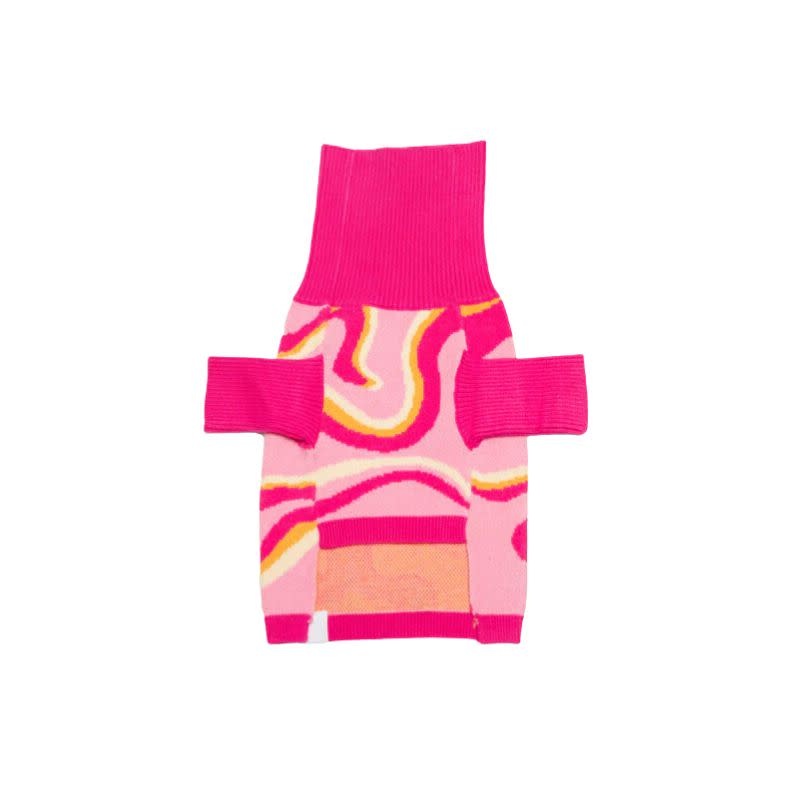TOBY & LINUS Dog Sweater Pink Lemonade - The Fish & Bone