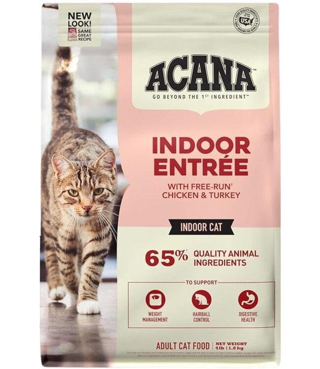 ACANA Indoor Entrée Dry Cat Food Poultry & Fish - The Fish & Bone