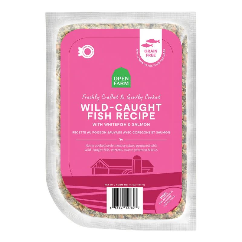 OPEN FARM Gently Cooked Fish Dog Food - The Fish & Bone