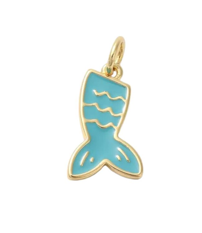 FISH & BONE Mermaid Tail Charm - The Fish & Bone