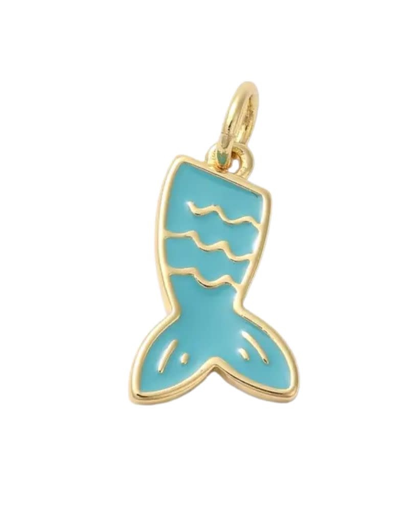 FISH & BONE Mermaid Tail Charm - The Fish & Bone