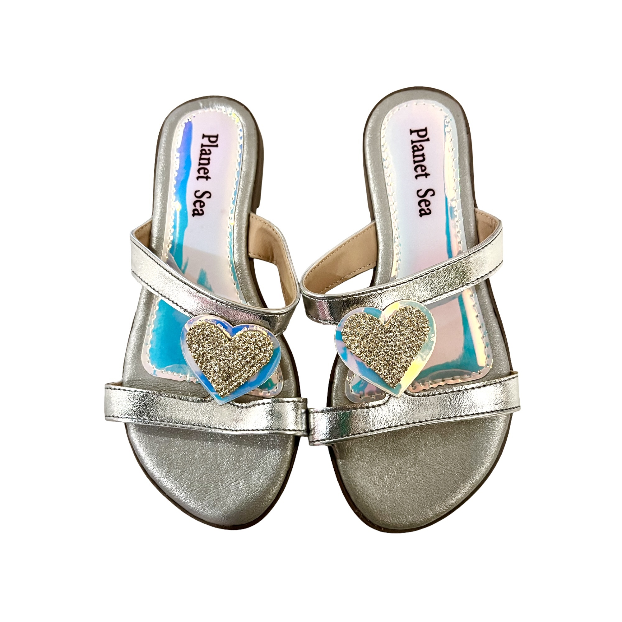 Mini Crystal Heart Slides - Calakids