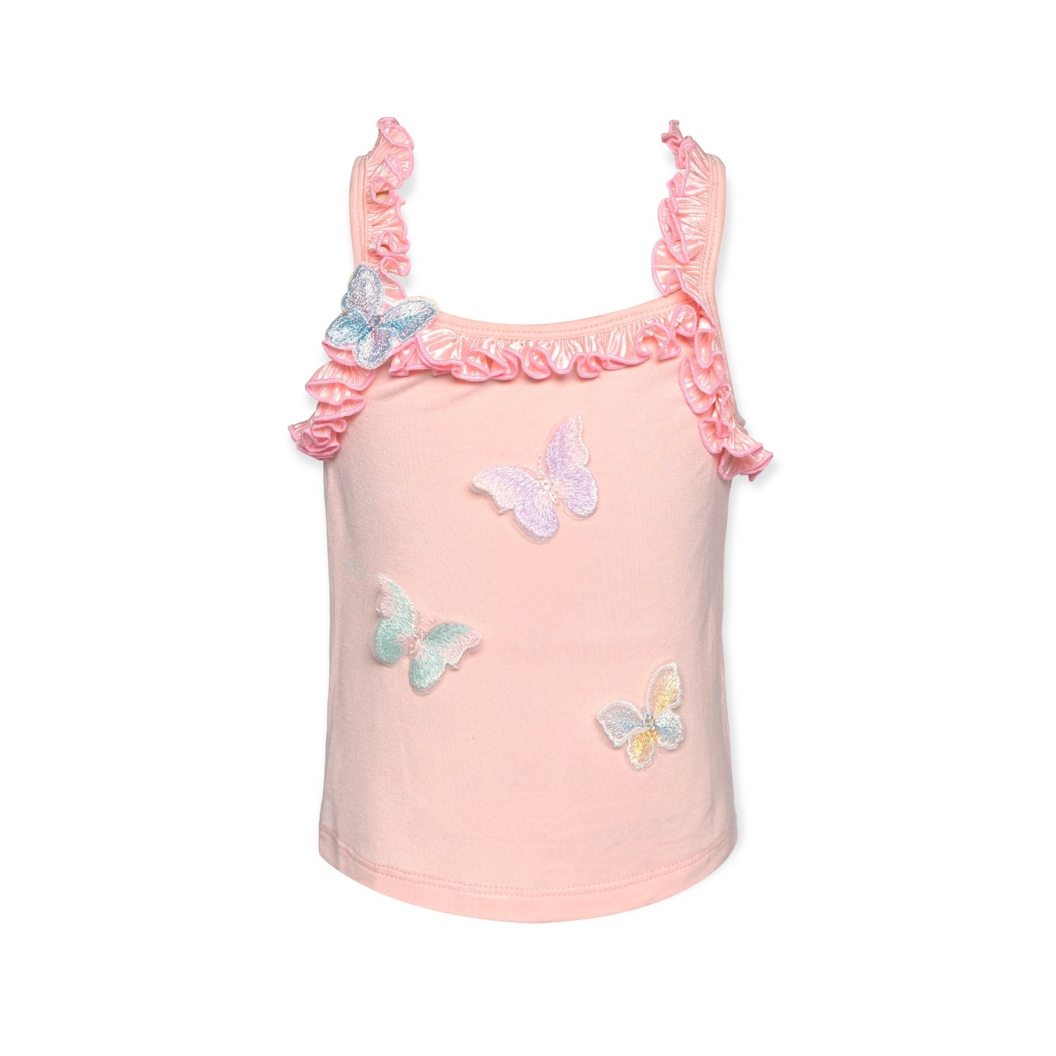 Butterfly Ruffle Tank - Calakids