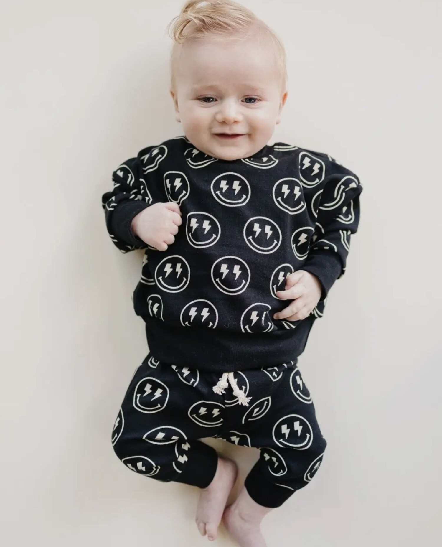 Electric Smiley Jogger Set - Calakids
