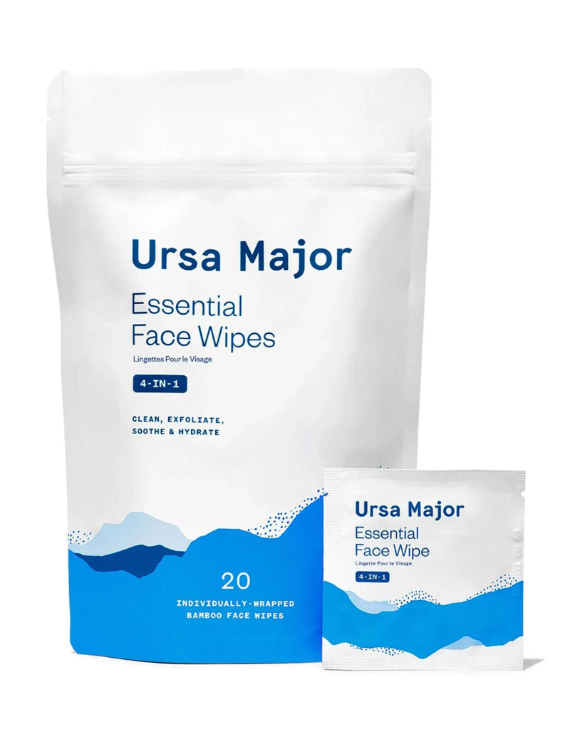 Ursa Major - Essential Face Wipes - 20 pack - Perch