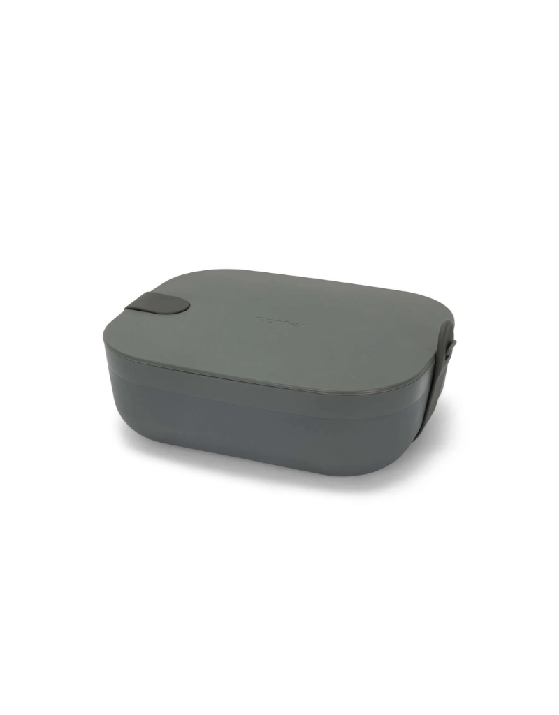 W&P - Bento Box Lunch Container, Multi-Layer: Charcoal - Perch