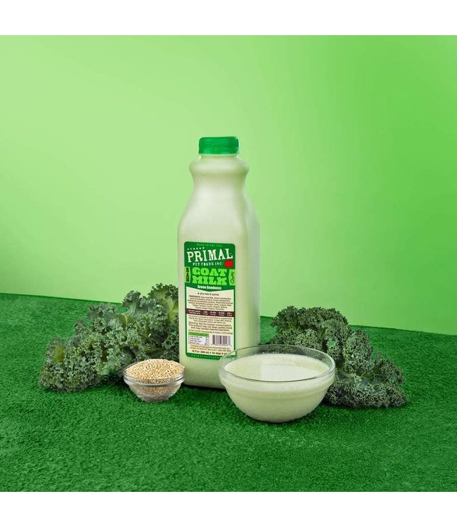 Primal™ Raw Goat Milk Green Goddess for Cat & Dog 32 Oz - The PawStand®