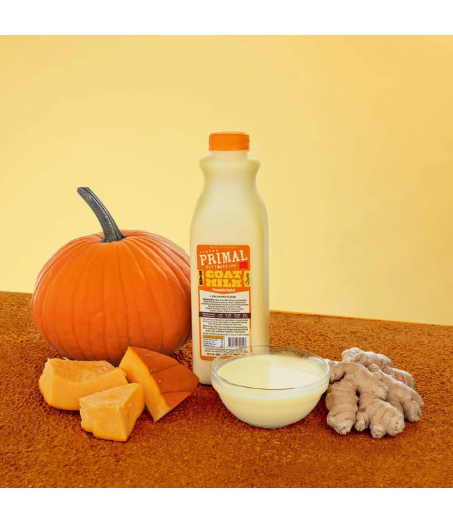 Primal™ Raw Goat Milk Pumpkin Spice for Cat & Dog 32 Oz - The PawStand®