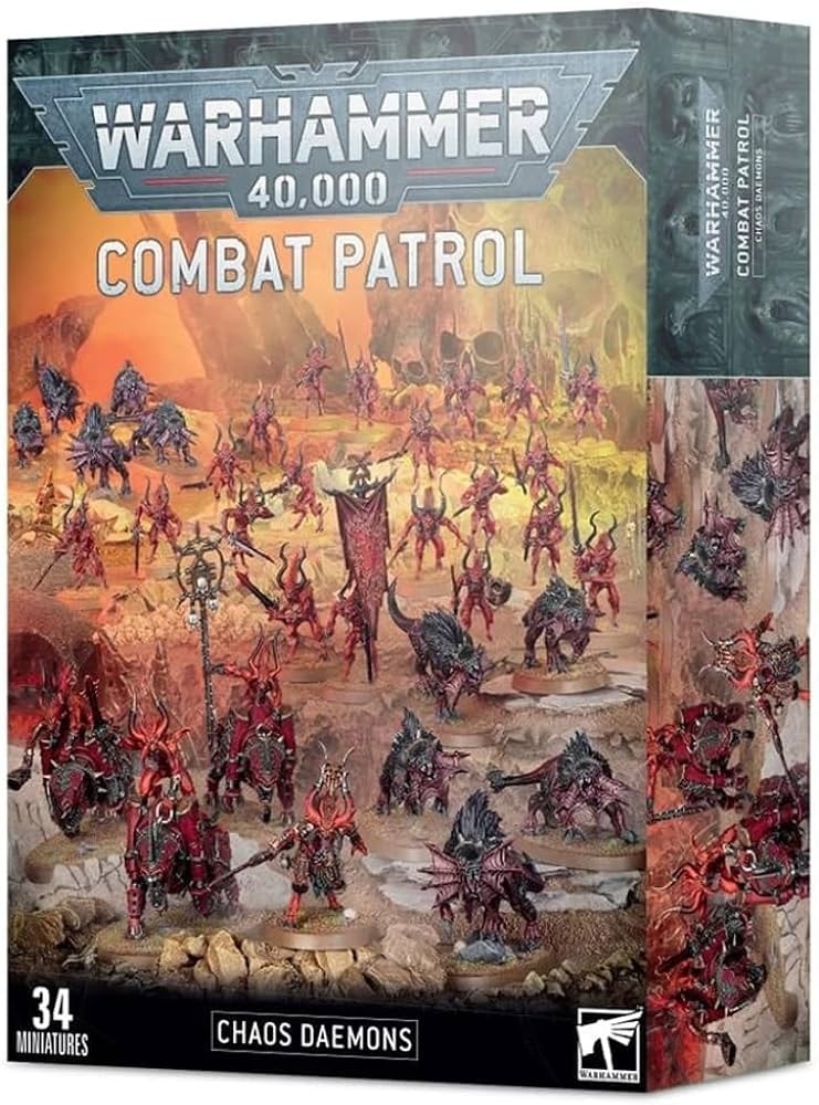Warhammer 40k Chaos Daemons Combat Patrol - Game Cafe