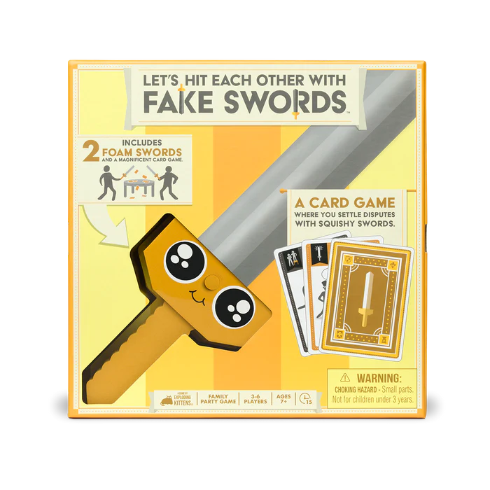Let's Hit Each Other With Fake Swords - Game Cafe