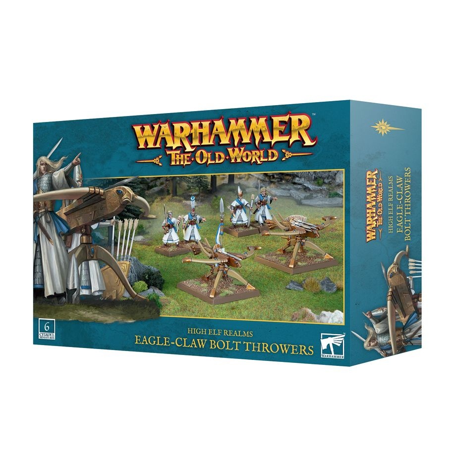 WH40k TOW High Elf Realms Eagle Claw Bolt Throwers - Game Cafe