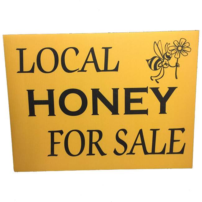 Honey for Sale Sign - Bee Well Honey