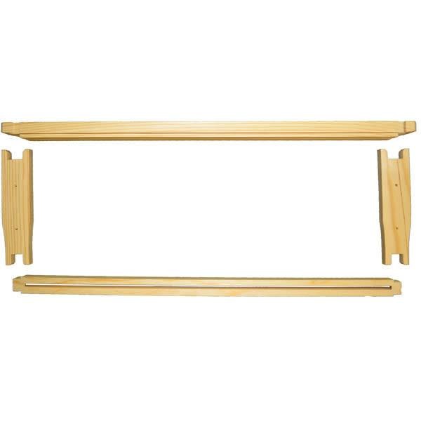 Miller Shallow Frames 10pk (5 3/8") - Bee Well Honey