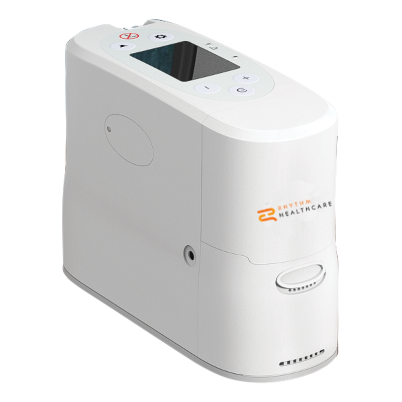 Rhythm Healthcare P2 Portable Oxygen Concentrator With Bag Battery