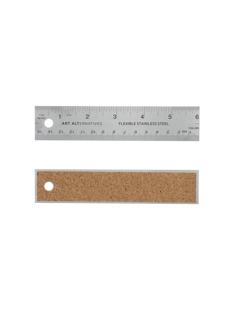 Flexible Stainless Steel Rulers, 6'' - MICA Store