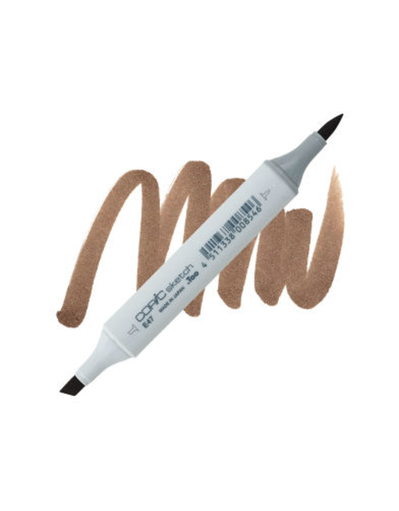Copic Copic Sketch E47 - Dark Brown - MICA Store