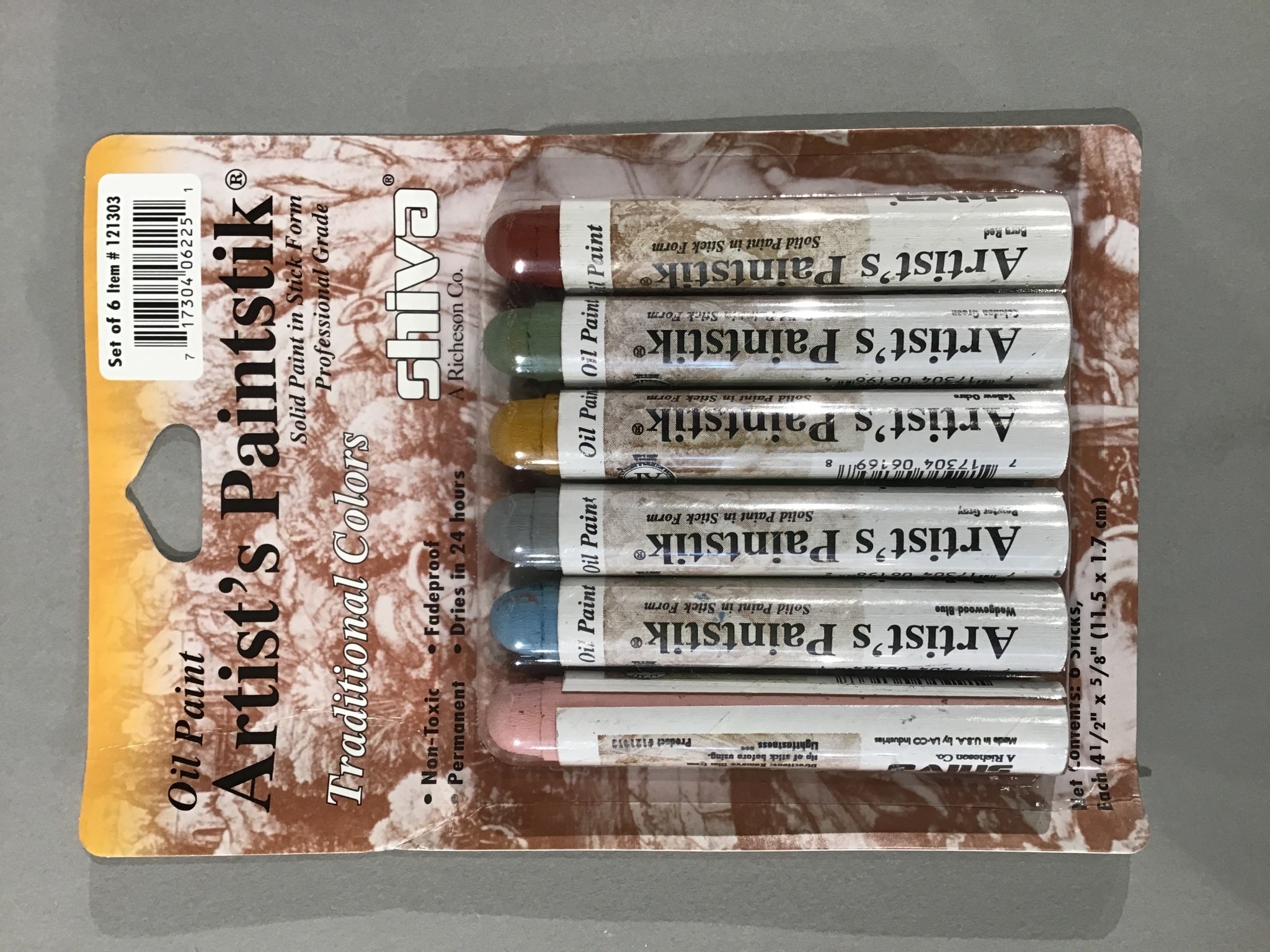 Jack Richeson Paintstik Sets - Shiva: Traditional Colors - MICA Store