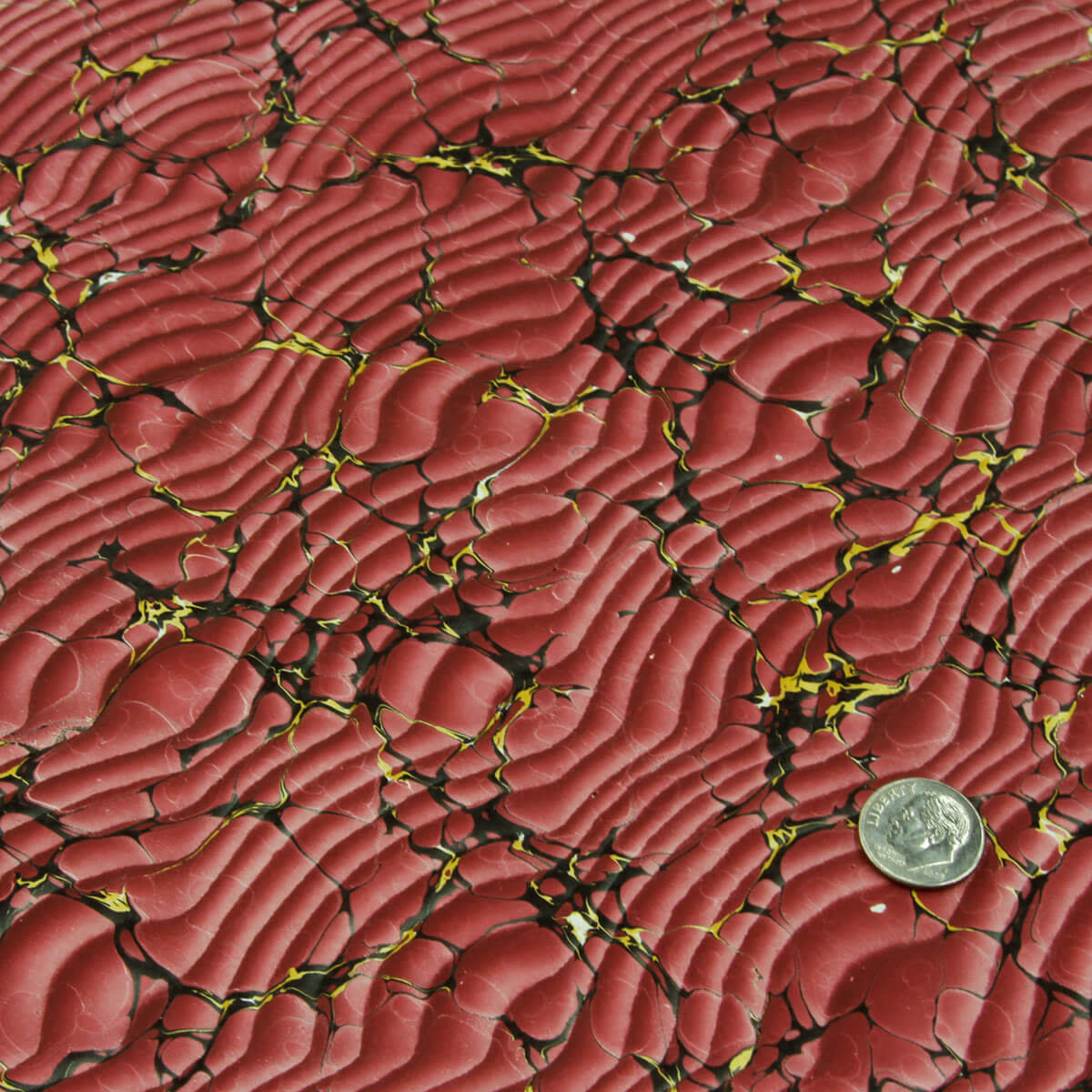 Talas Italian Marbled Paper FF Red #506 - MICA Store